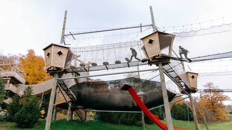 Canopy Climbing Net Adventure | Blue Mountain Resort, Ontario
