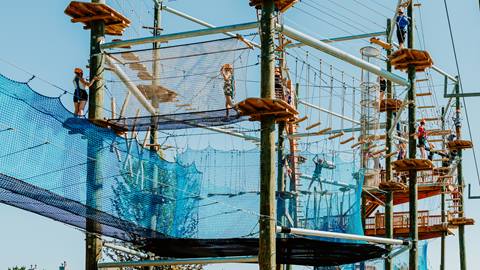 Skywalk Challenge High Ropes Course | Blue Mountain Resort