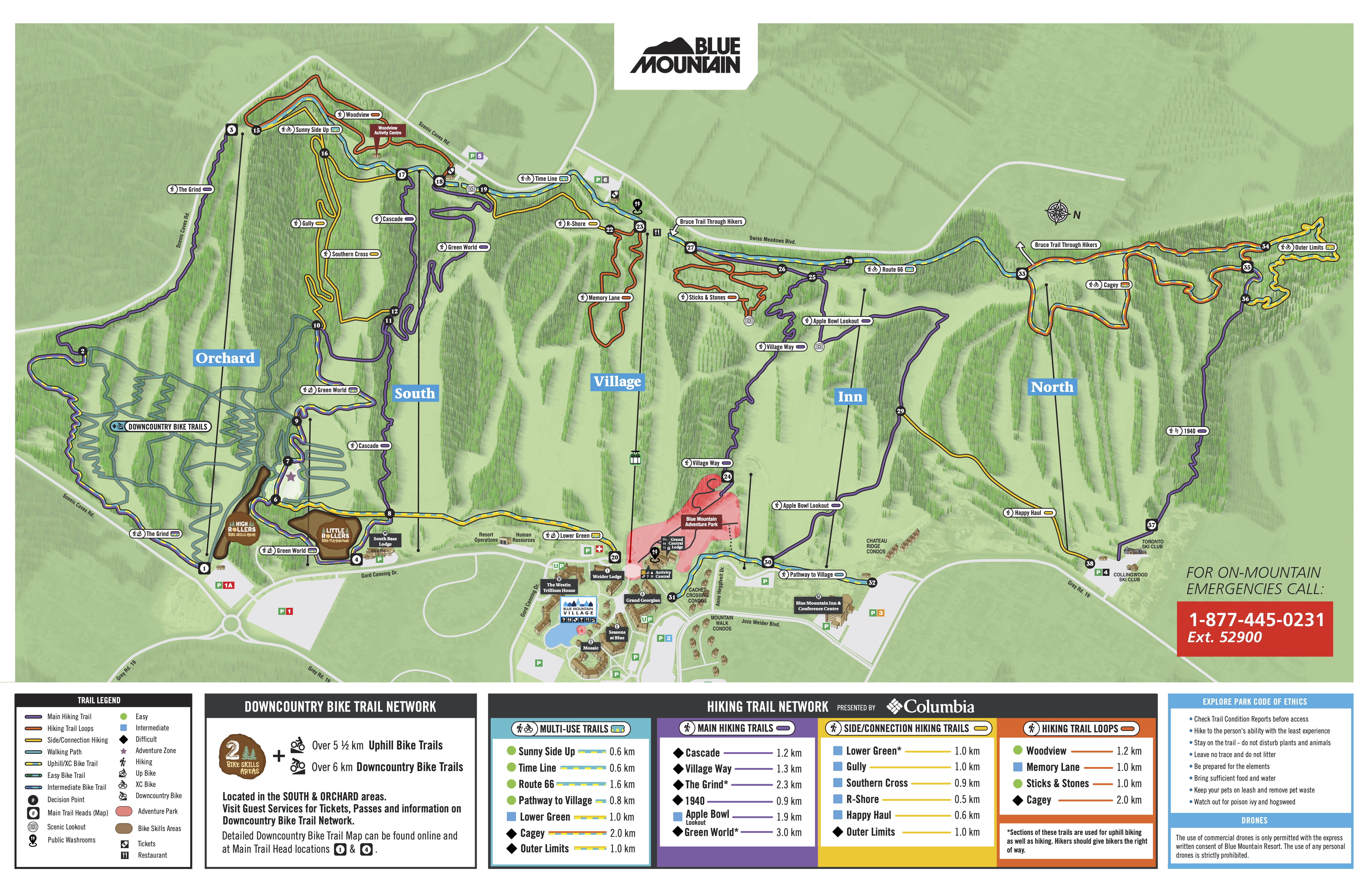 Brochures and Maps | Blue Mountain Resort
