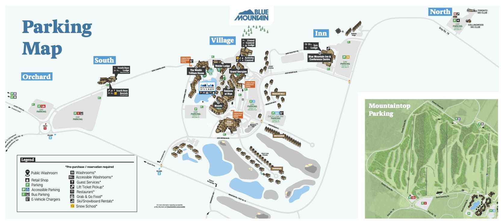 Brochures and Maps | Blue Mountain Resort